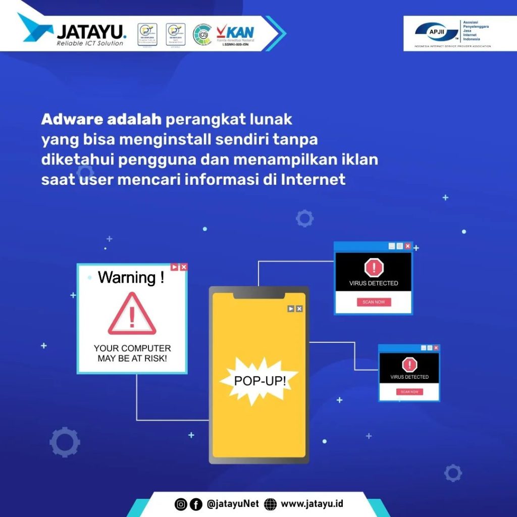 Waspada iklan di hp, bisa jadi Adware – Jatayu